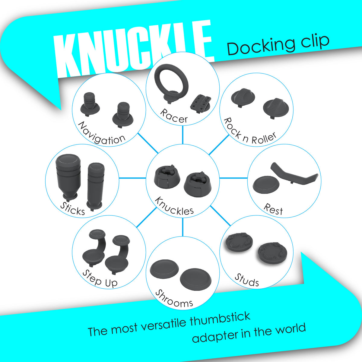 Knuckles | The Docking Clips – Thumb Soldiers