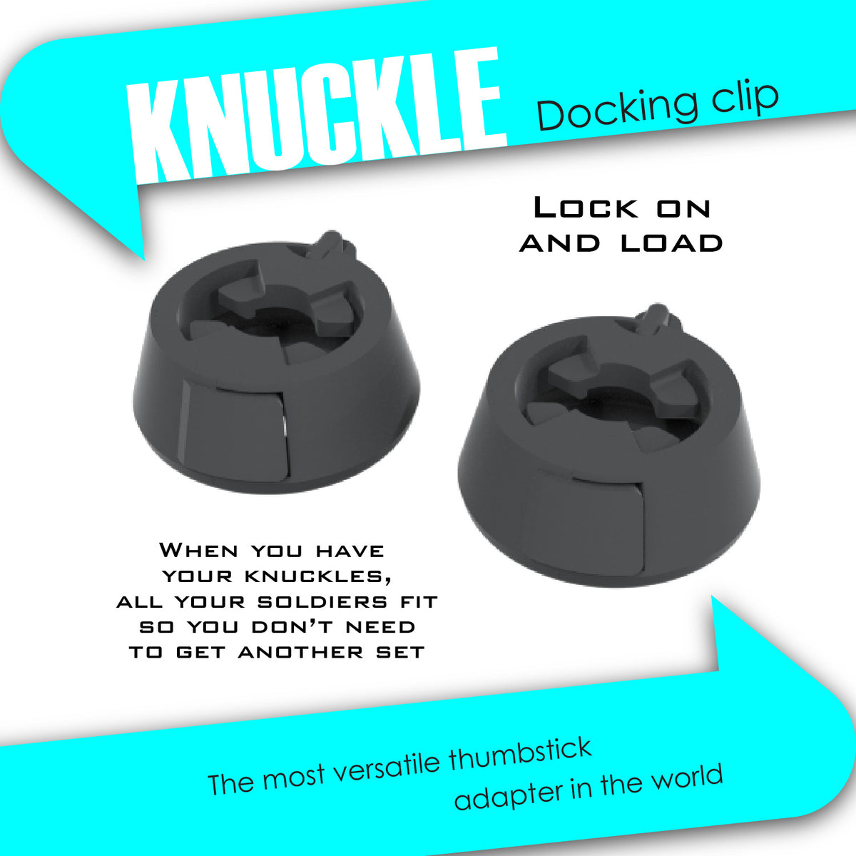 Knuckles | The Docking Clips – Thumb Soldiers