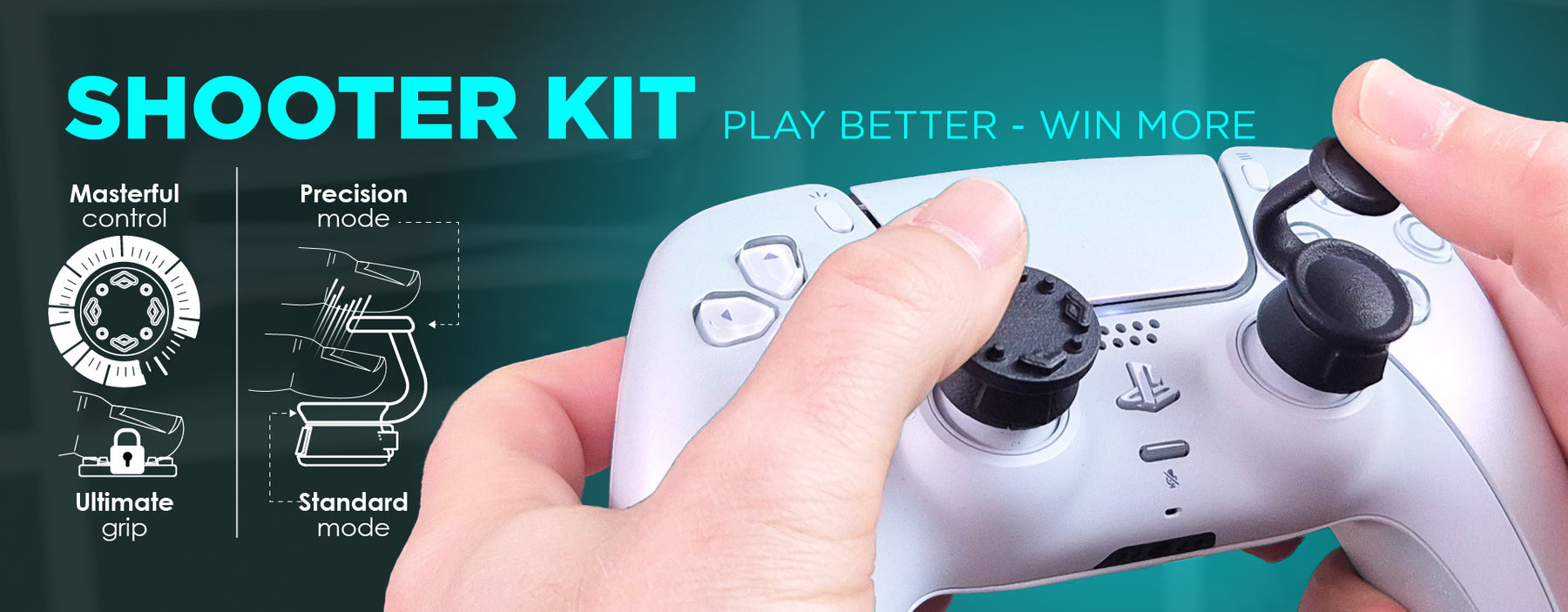 Thumb Soldiers - Thumbstick Adaptors & Performance Thumb Grips